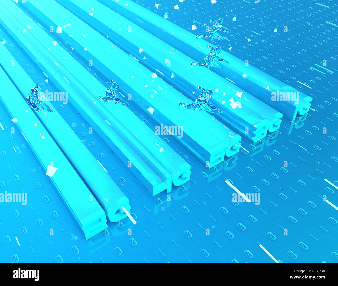 Future 5G network, technology data transmission, digital technology ...