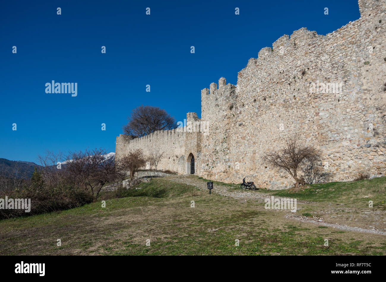 Old castle in platamonas greece hi-res stock photography and images - Alamy