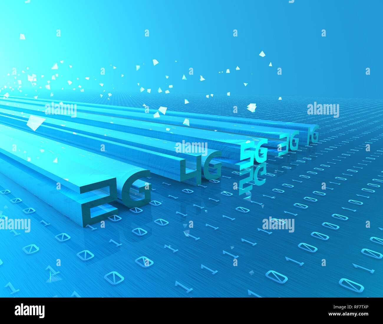 Future 5G network, technology data transmission, digital technology ...