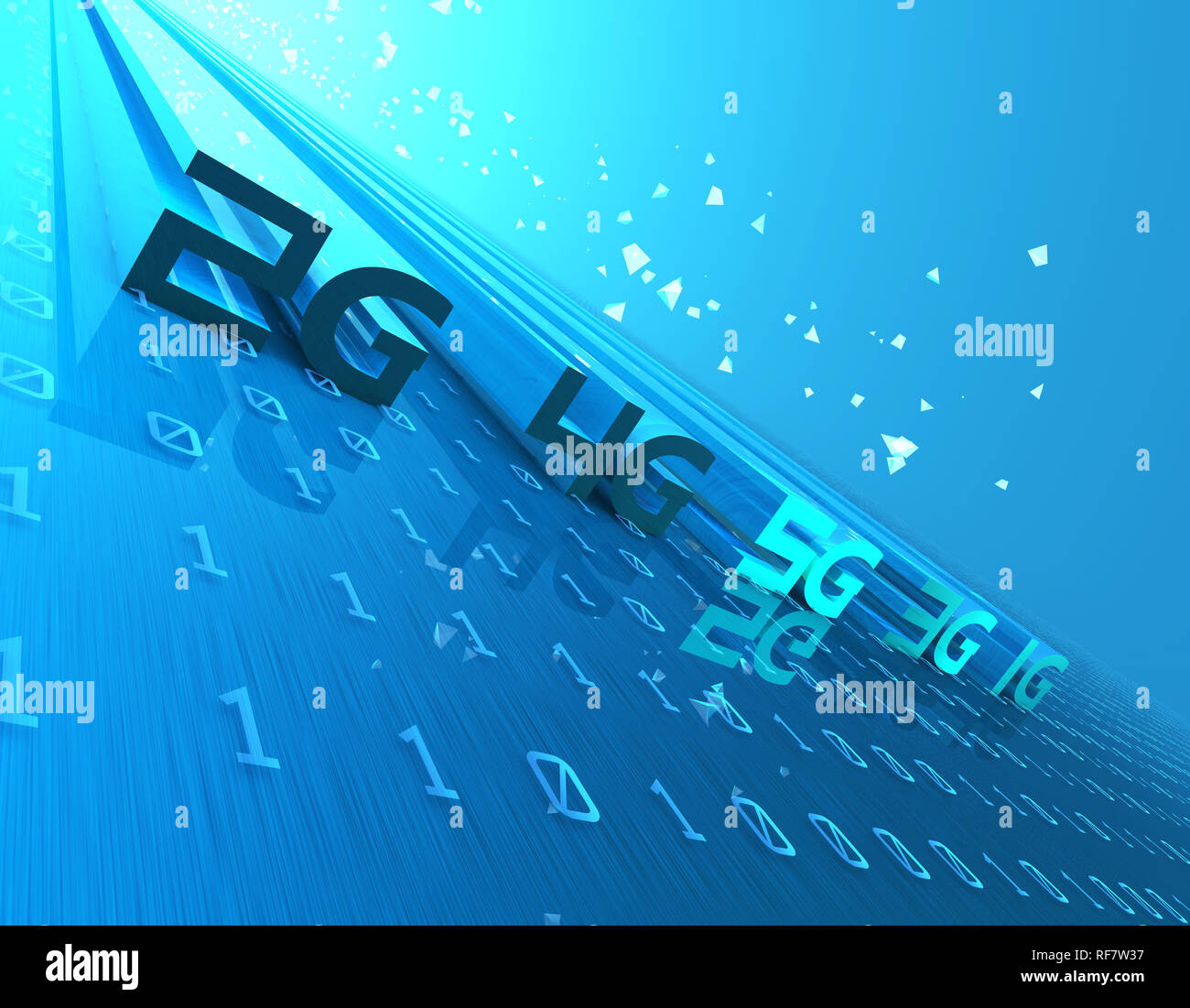 Future 5G network, technology data transmission, digital technology ...