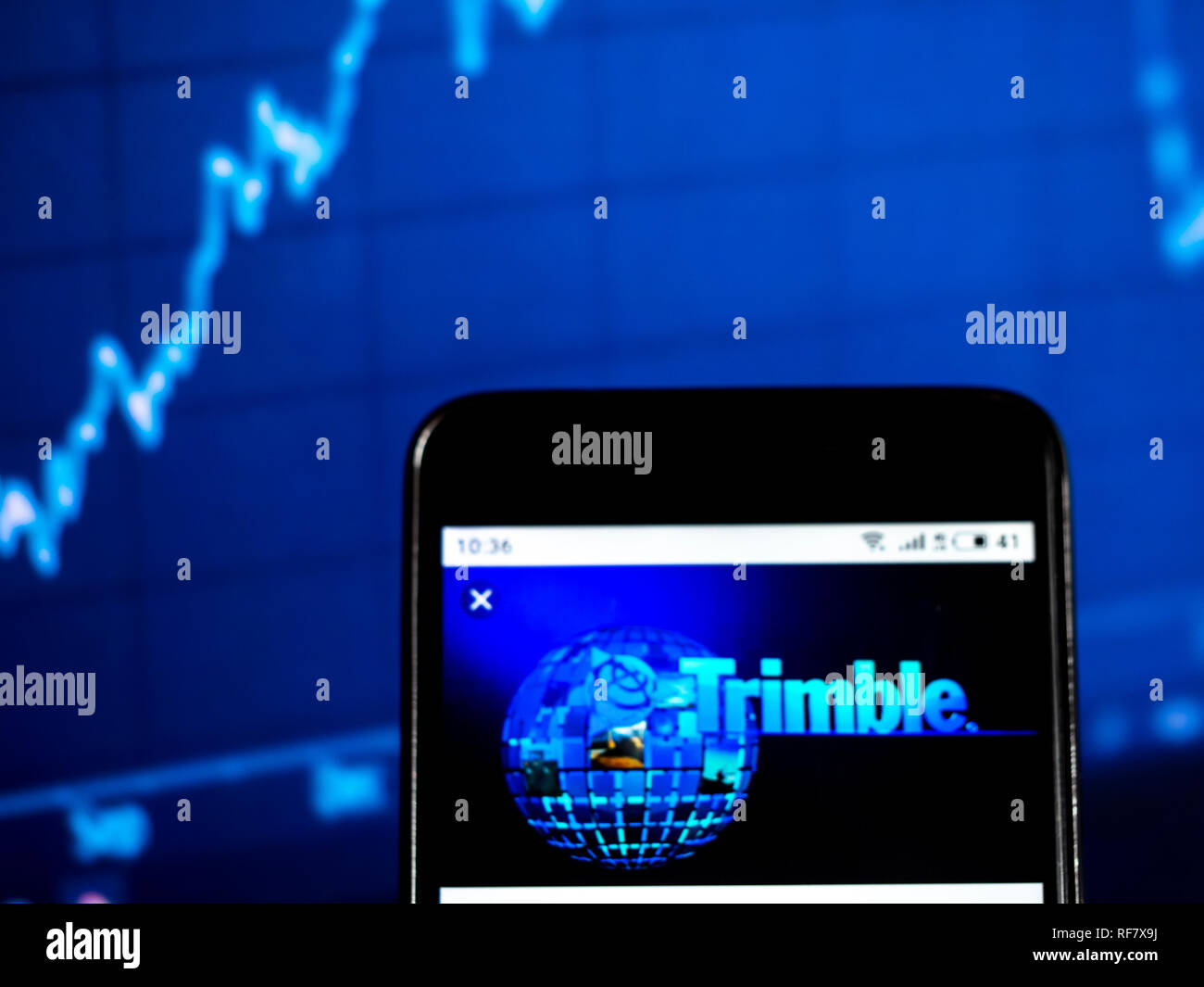 Trimble logo hi-res stock photography and images - Alamy
