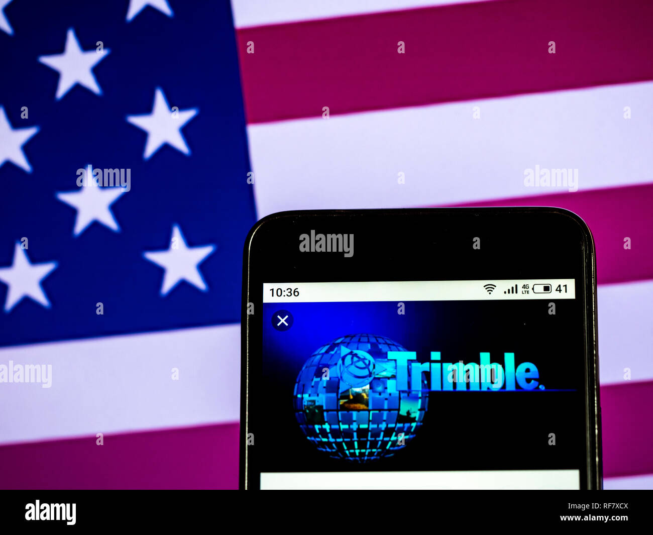 Trimble logo hi-res stock photography and images - Alamy