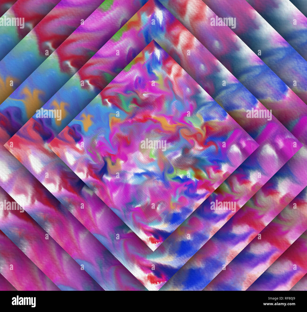 Abstract watercolor background. Colorful texture. Oil painting style ...