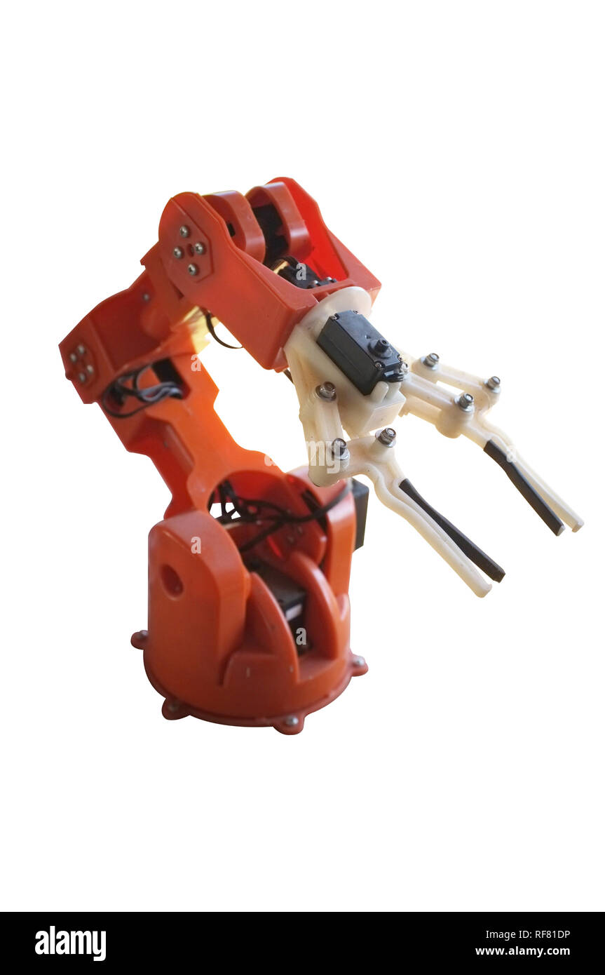 Robotic arm man Cut Out Stock Images & Pictures - Alamy