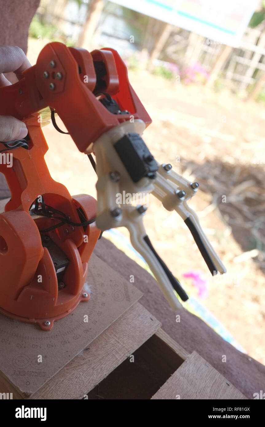 industry robotic arm Stock Photo - Alamy