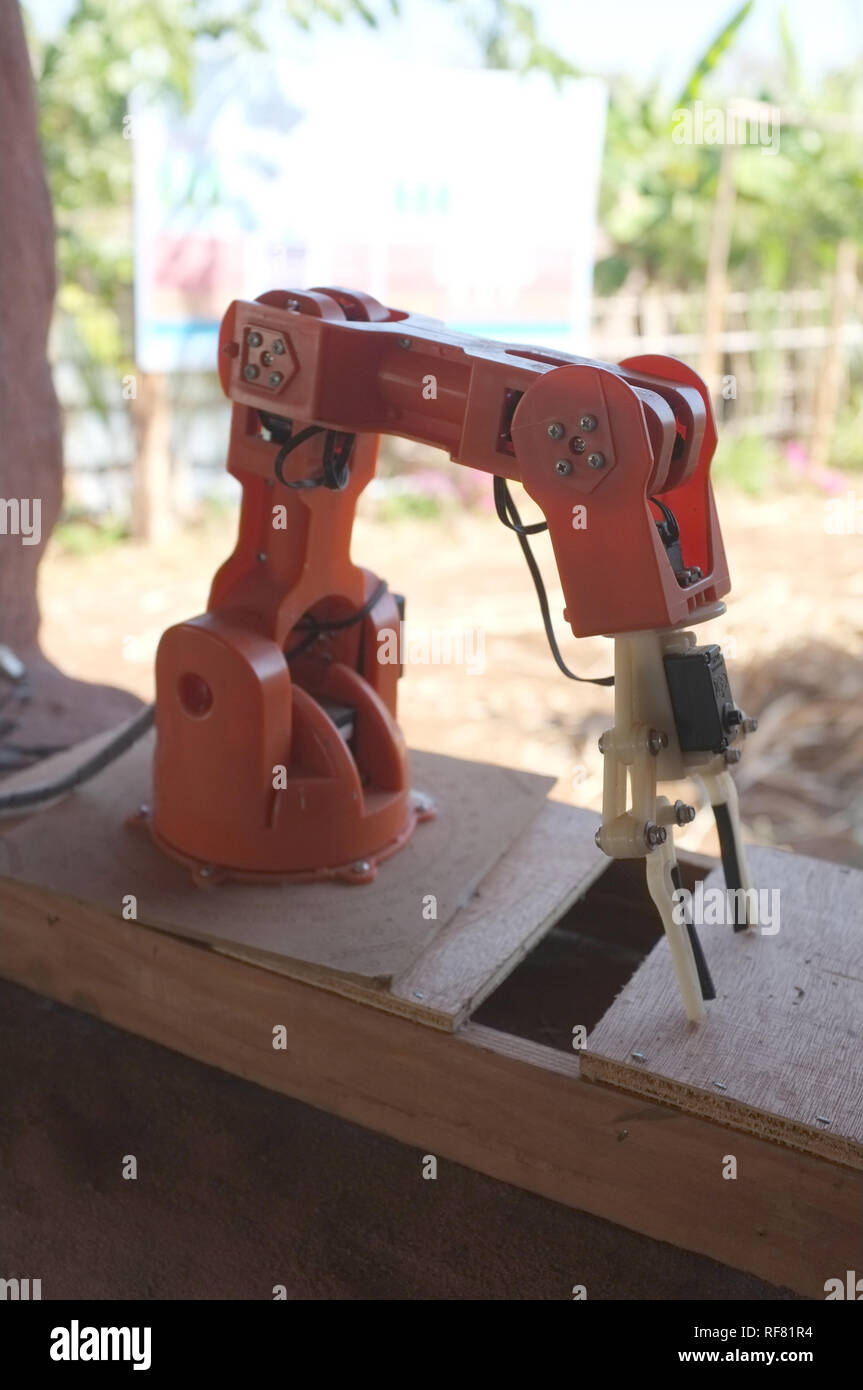 industry robotic arm Stock Photo - Alamy