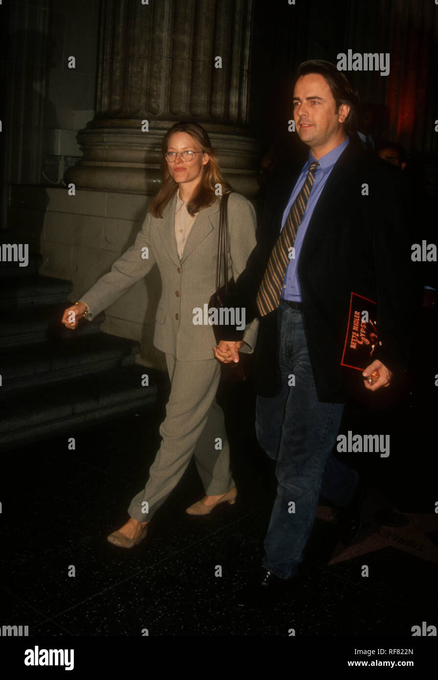 HOLLYWOOD, CA - NOVEMBER 1: Actress Jodie Foster and Randy Stone attend ...