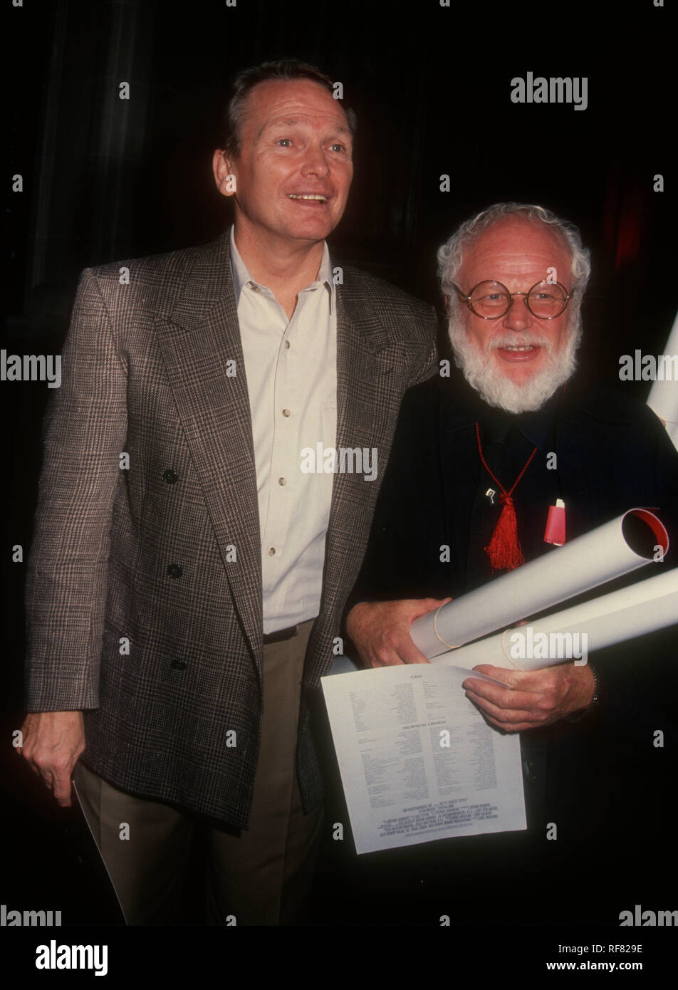 Hollywood, California, USA - 1st November 1993 Costume Designers Bob ...