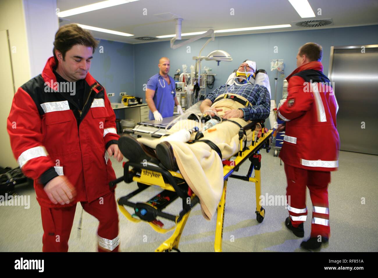 Casualty unit, emergency room of a hospital, Germany Stock Photo - Alamy