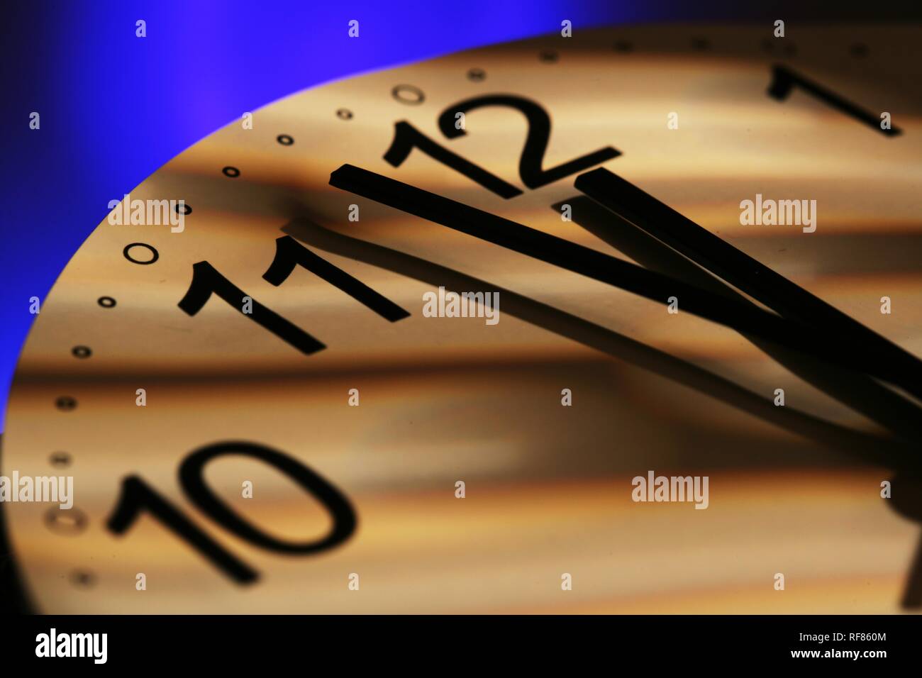 DEU, Germany: Clock, clock face. Watch hand. | Stock Photo - Alamy