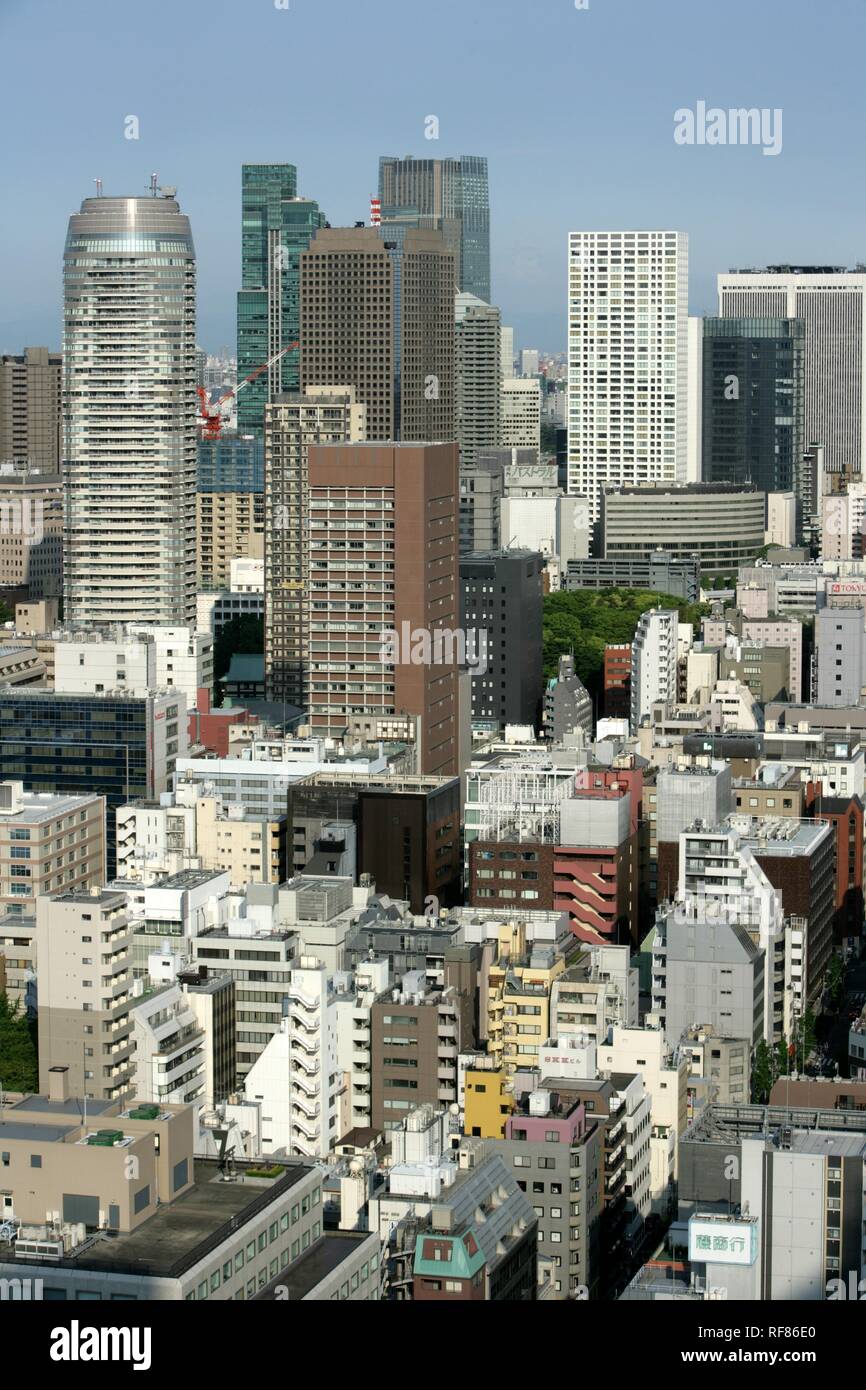 Atago Green Hills Buildings Tokyo Japan Stock Photo - Alamy