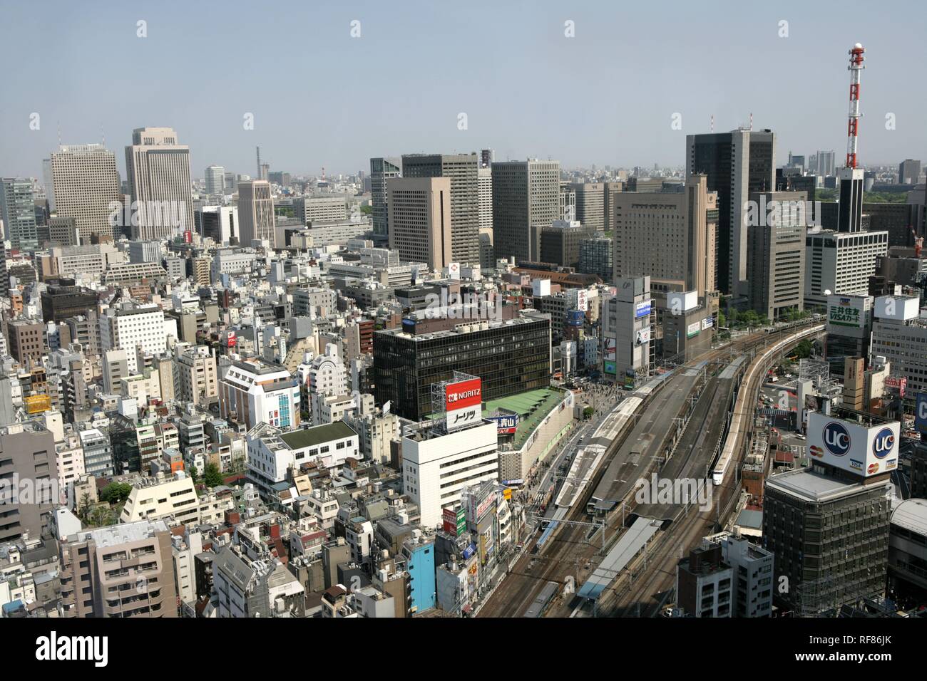 Shimbashi Station, JR-Line, Tokyo Metro, Tokyo, Japan, Asia Stock Photo ...