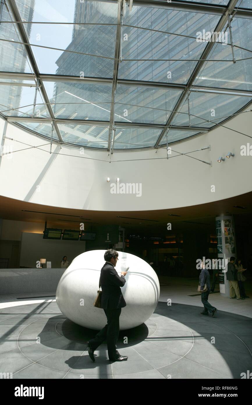 Tokyo Midtown Complex with the Tokyo Midtown Tower by the architects ...