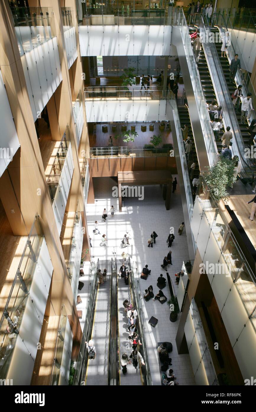 Shopping Mall Galleria, Tokyo Midtown Complex with the Tokyo Midtown ...