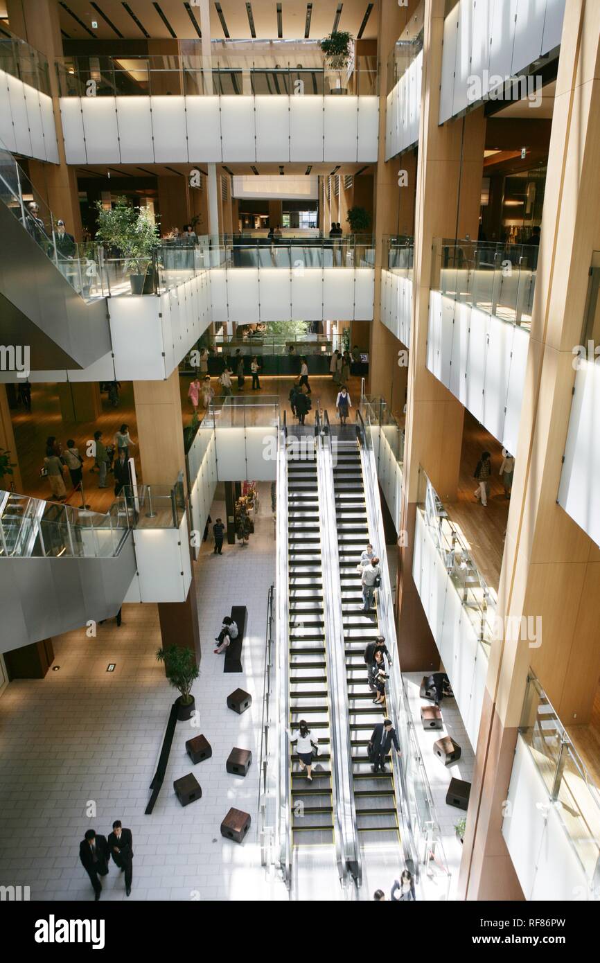 Shopping Mall Galleria, Tokyo Midtown Complex with the Tokyo Midtown ...