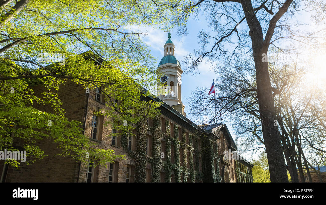 Princeton university campus in spring hi-res stock photography and ...
