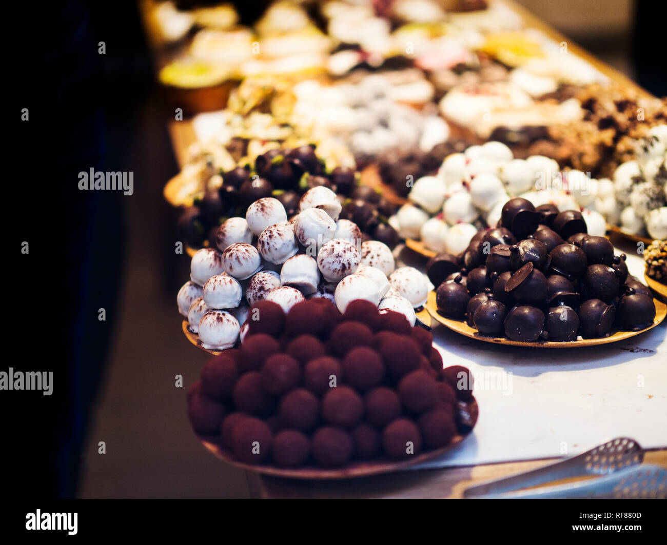 Sweets in a shop Stock Photo - Alamy