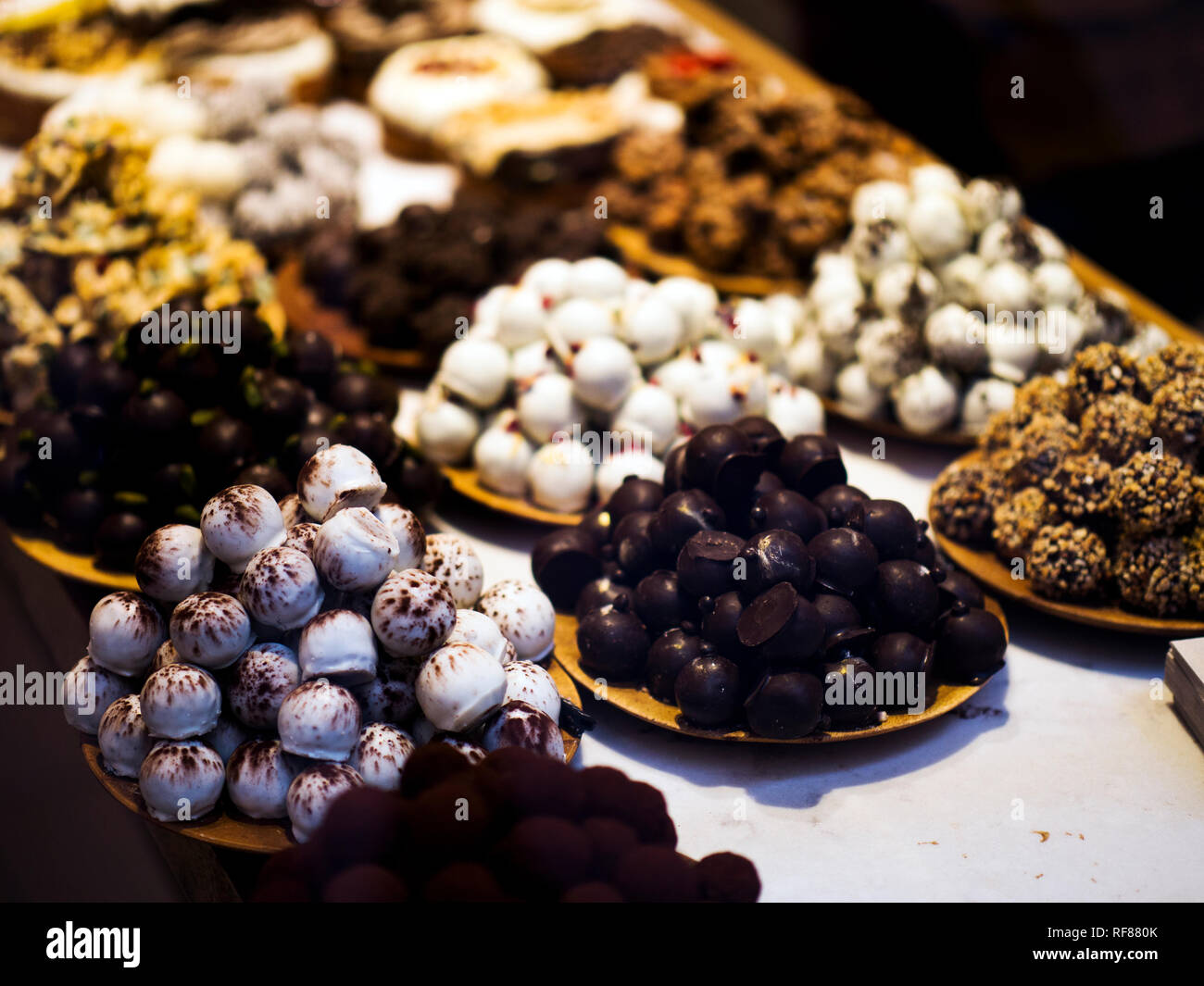 Sweets in a shop Stock Photo - Alamy