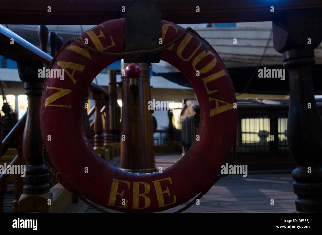 Inside of famous tall sailing ship hi-res stock photography and images ...