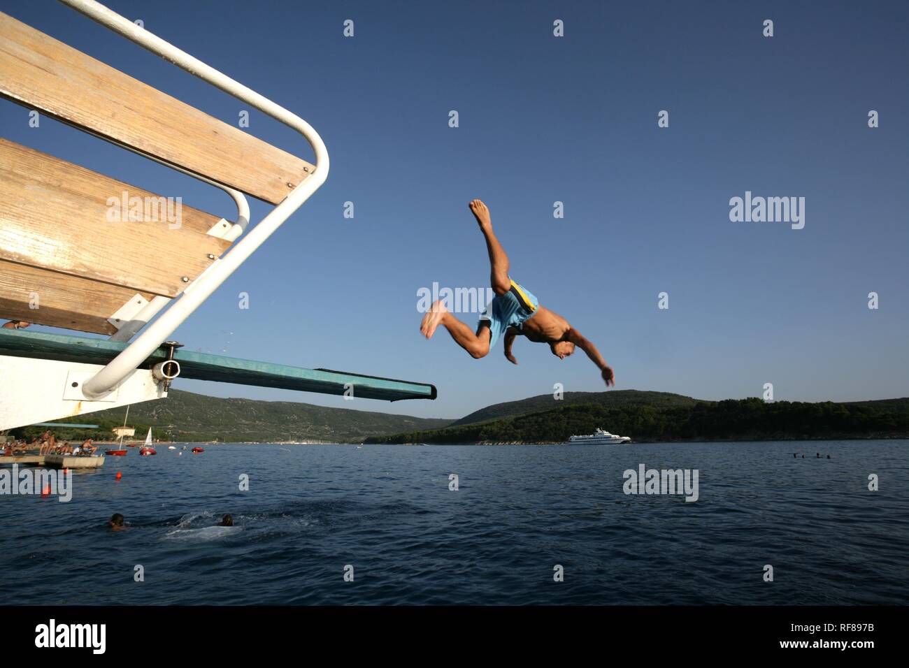 Concrete diving board hi-res stock photography and images - Alamy