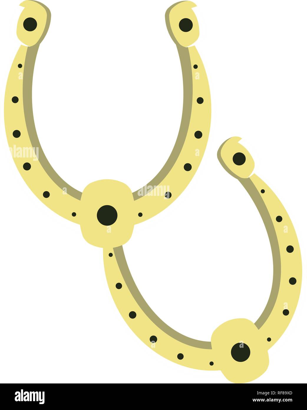 Horseshoes pattern Cut Out Stock Images & Pictures - Alamy