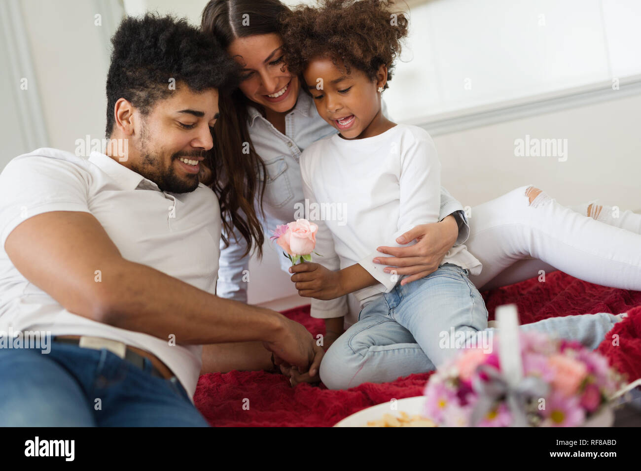 Child daughter family hi-res stock photography and images - Alamy