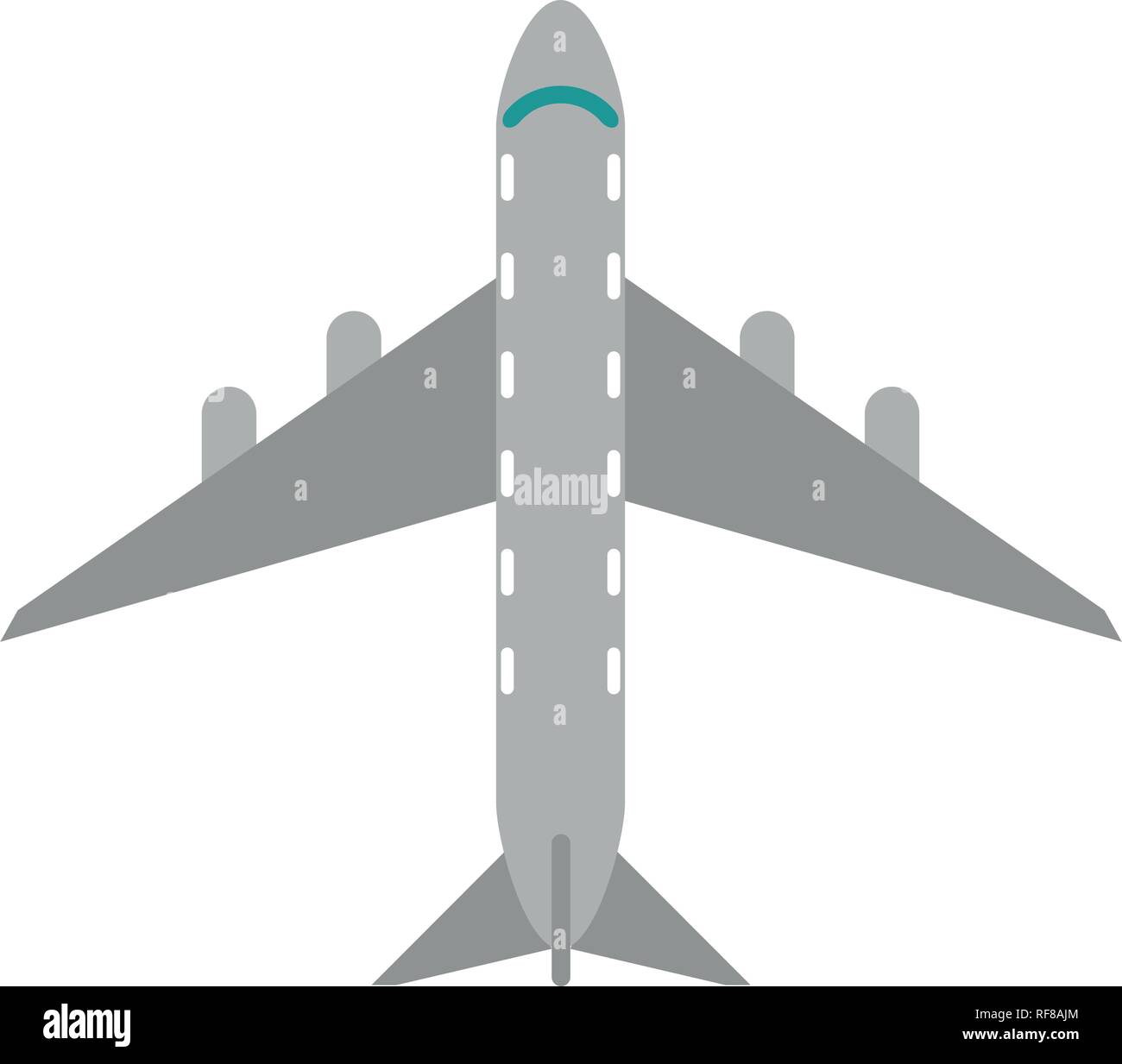 Jet airplane symbol isolated Stock Vector Image & Art - Alamy