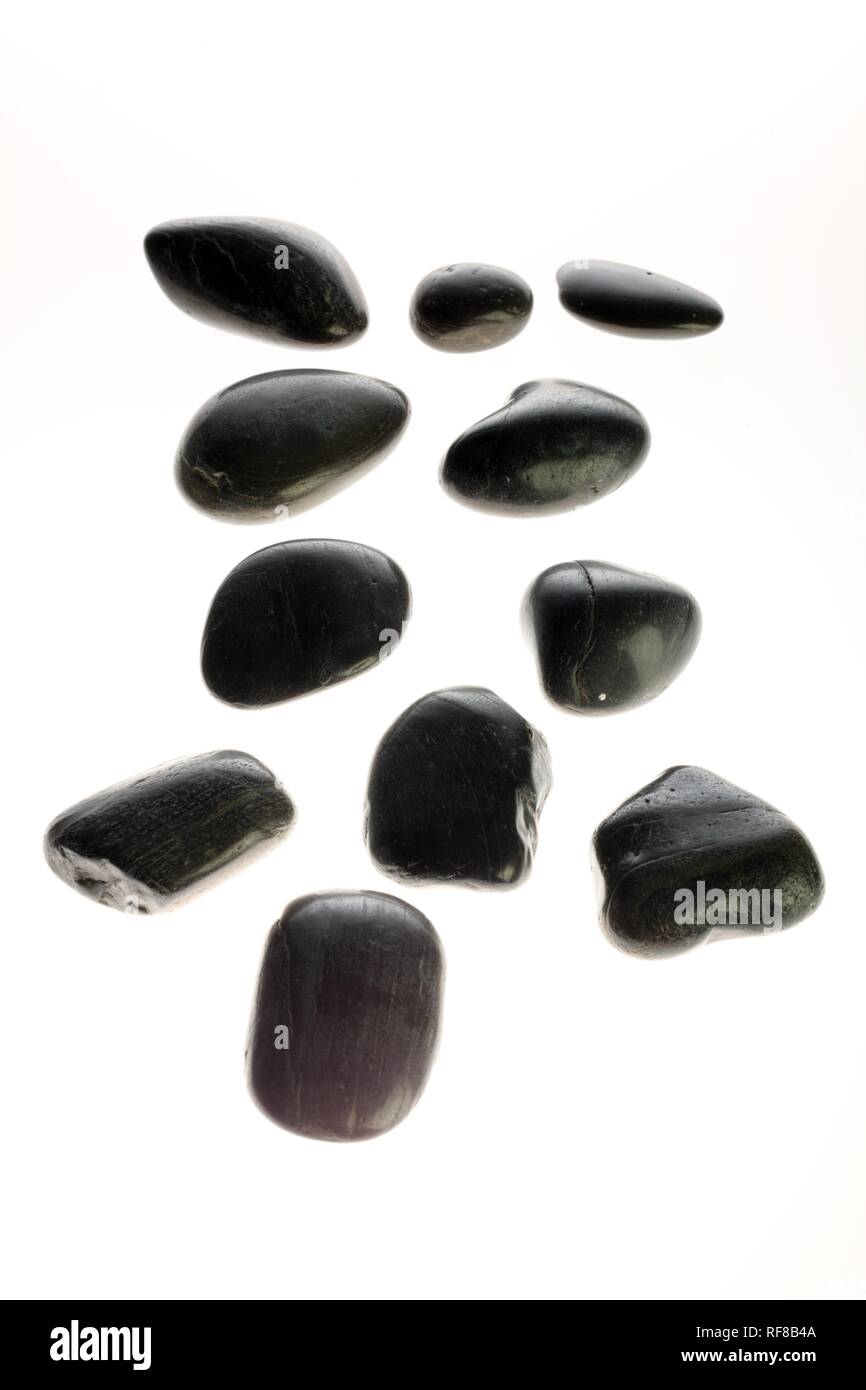Pebble gathering Cut Out Stock Images & Pictures - Alamy