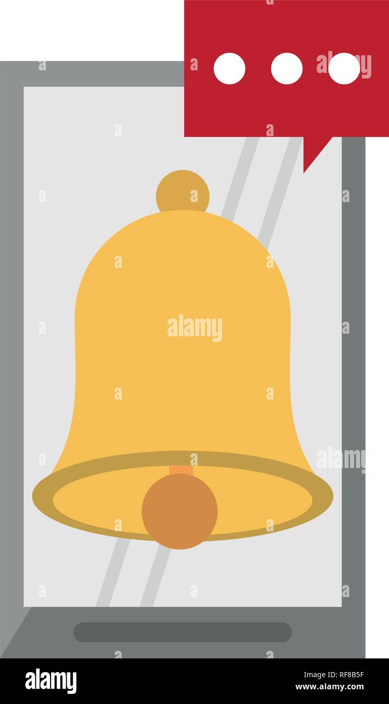 Smart ring bell Stock Vector Images - Alamy