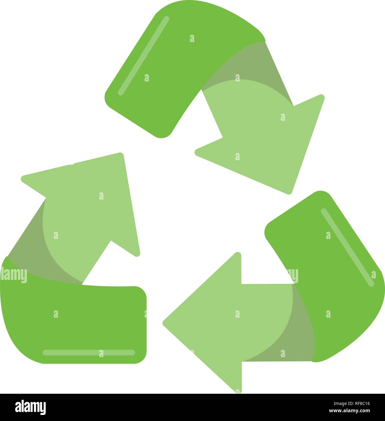 Recycle arrows symbol Stock Vector Image & Art - Alamy