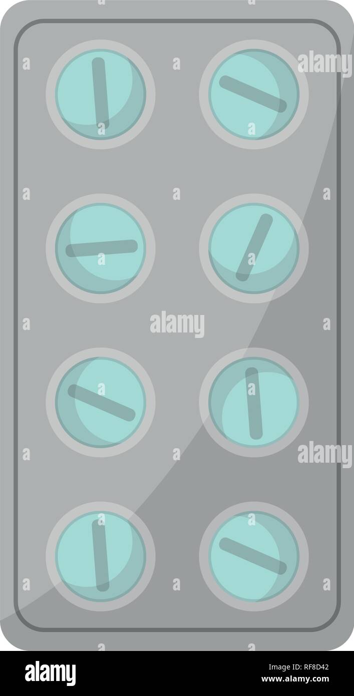 Medicine tablets symbol Stock Vector Image & Art - Alamy