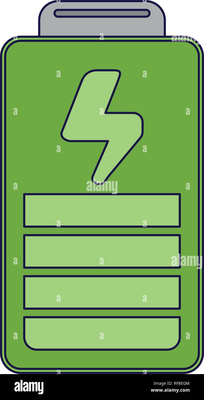 Ecology green battery symbol Stock Vector Image & Art - Alamy