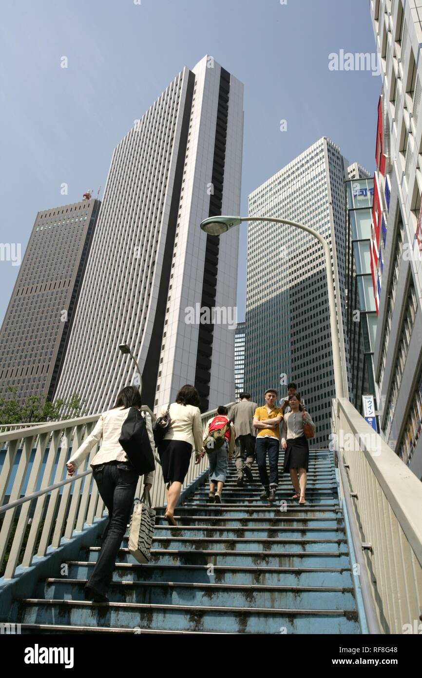 Sompo Insurance Office Building, Shinjuku district, business district ...