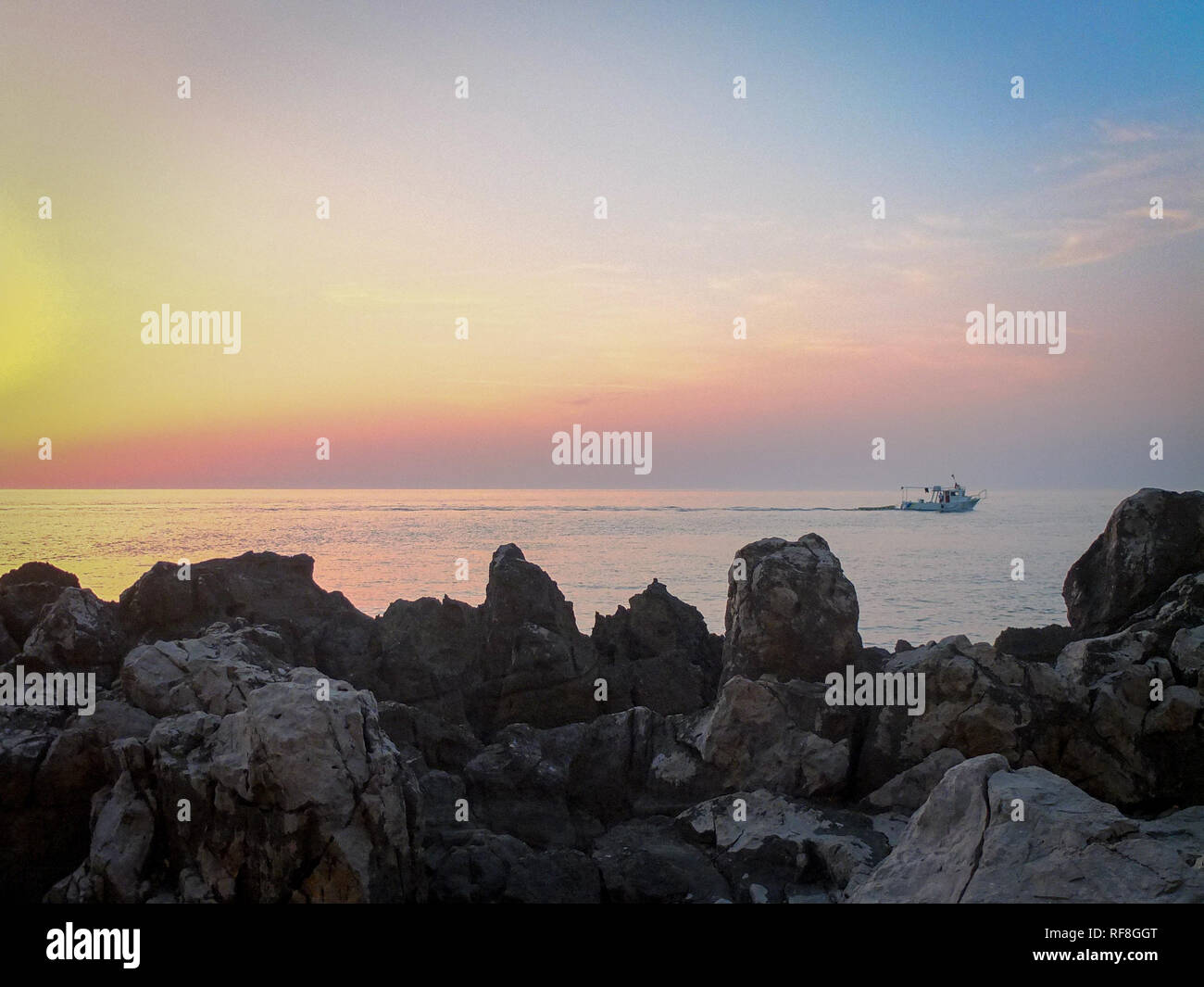 Cefalu sunset hi-res stock photography and images - Alamy