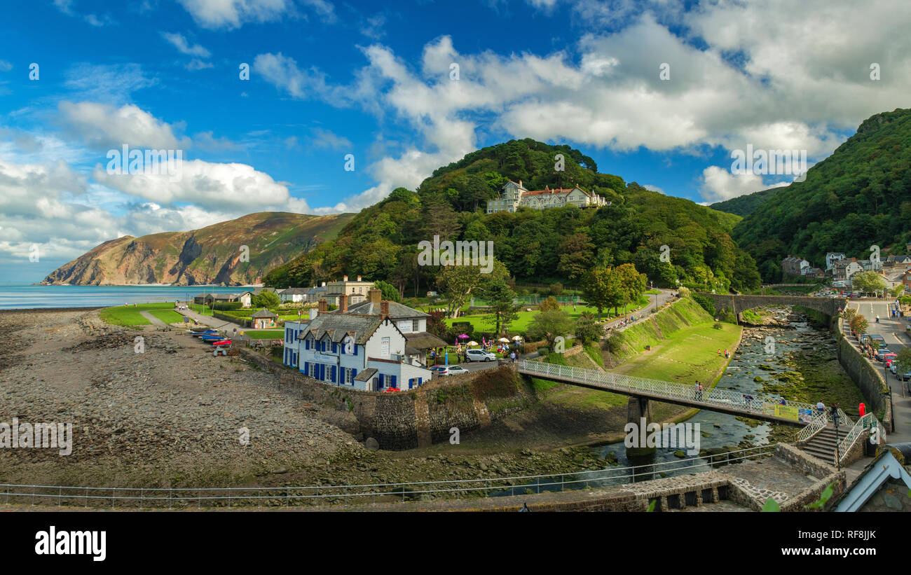 Lynmouth hi-res stock photography and images - Alamy