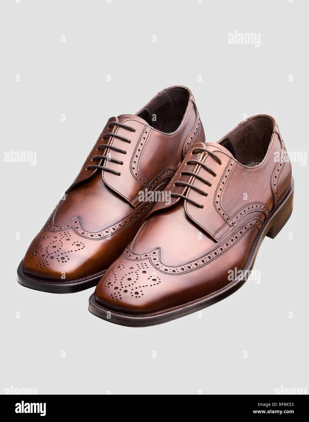 Suit brown shoes man hi-res stock photography and images - Alamy