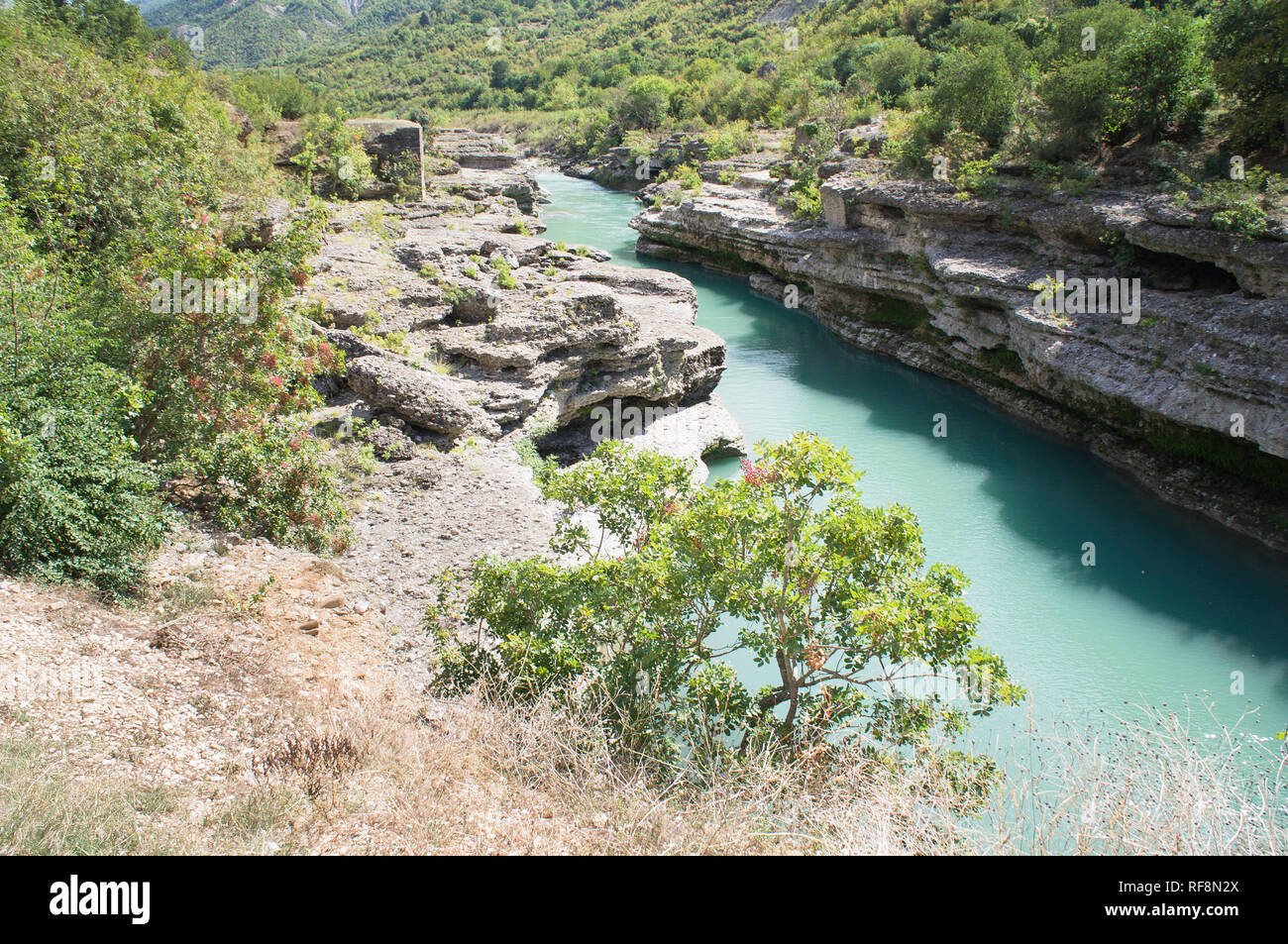 The Viosa before confluence between Lengarica and Viosa River, by ...