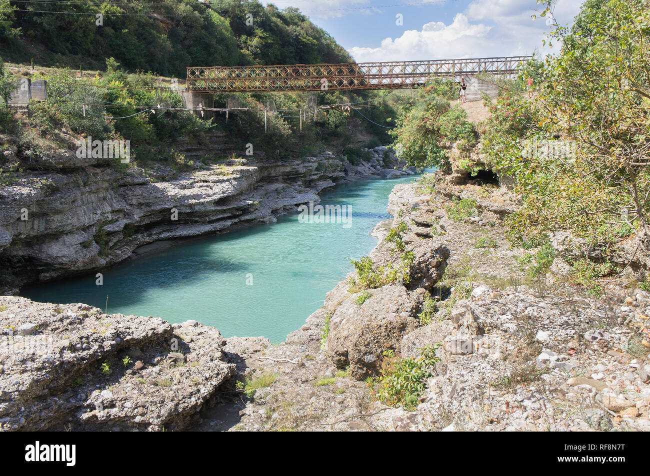 The Viosa before confluence between Lengarica and Viosa River, by ...