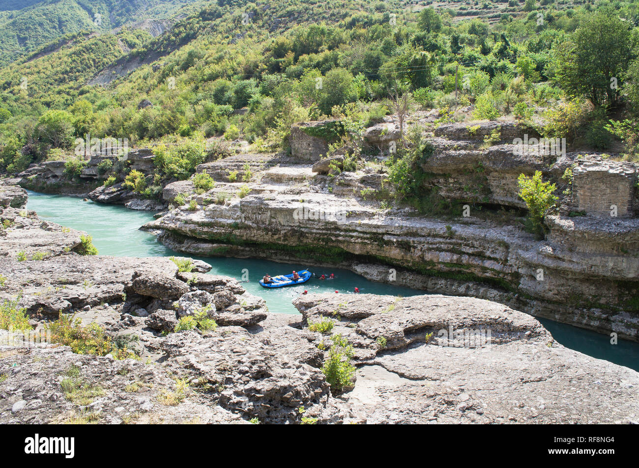 The Viosa before confluence between Lengarica and Viosa River, by ...