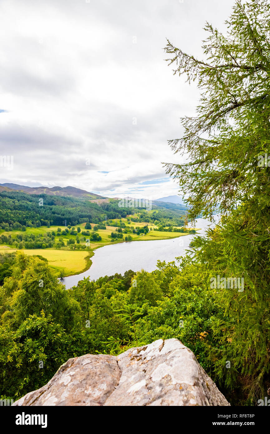 Scotland, queens View, hole Tummel,, Schottland, Queens View, Loch ...