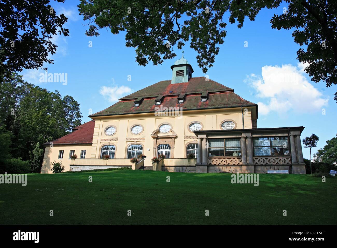 Spa resort in Bad Steben, Upper Franconia, Bavaria Stock Photo - Alamy