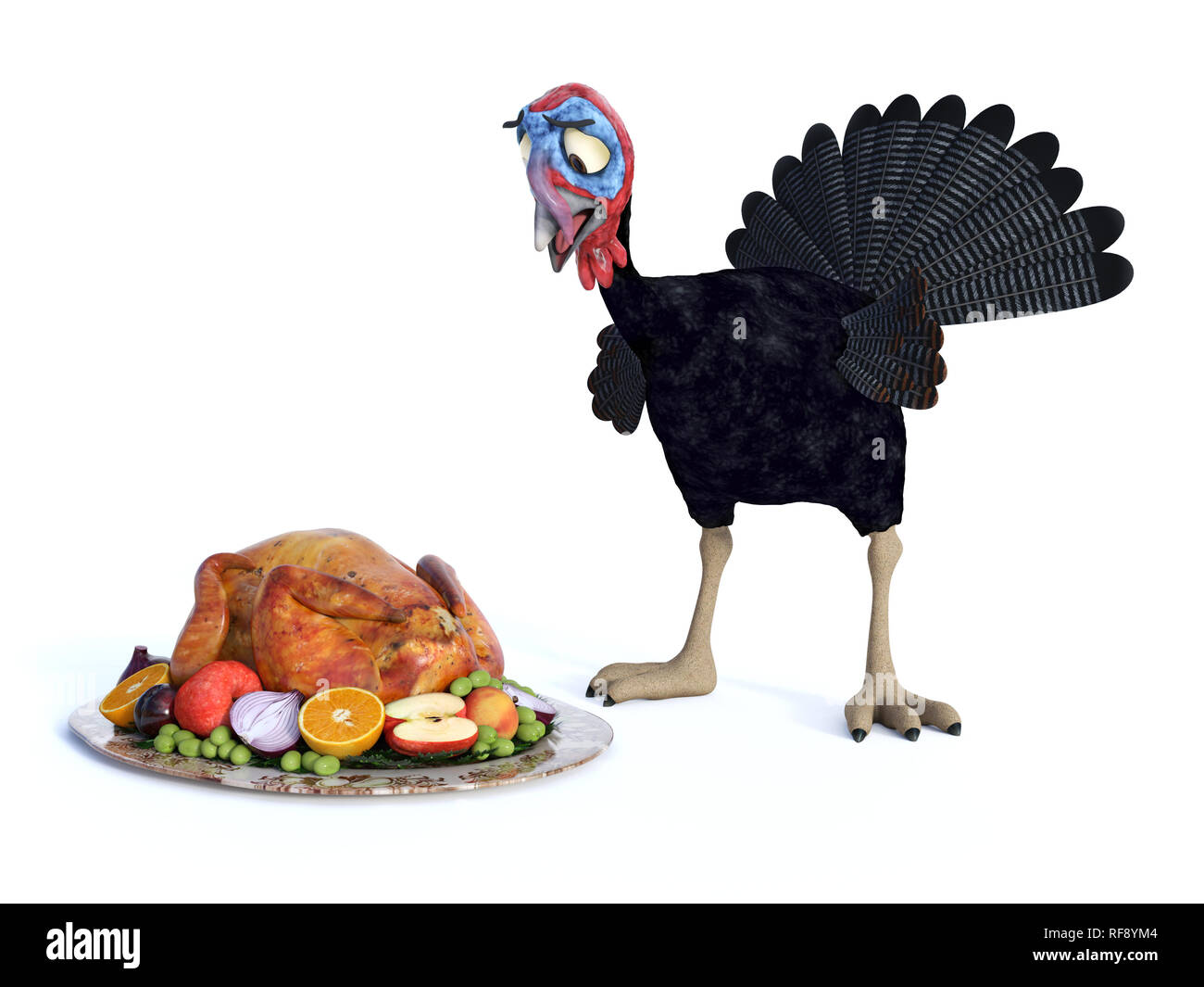 Surprised looking turkey hi-res stock photography and images - Alamy