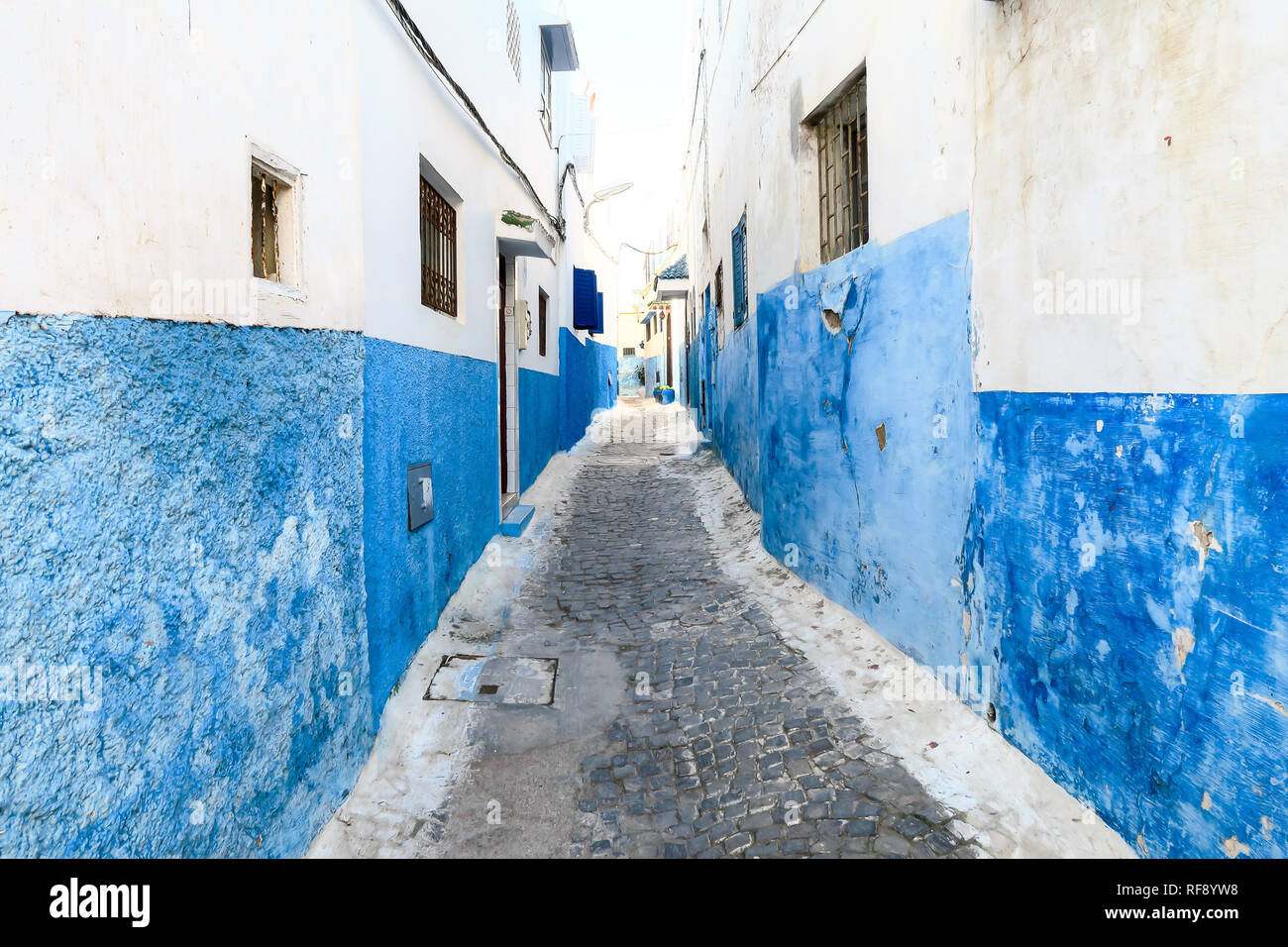 panoramic view of rabat city capital morocco, beautiful photo digital ...