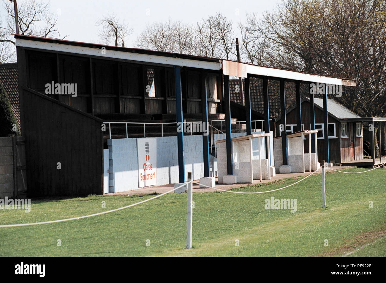 The main stand at Wells City FC Football Ground, Athletic Ground ...