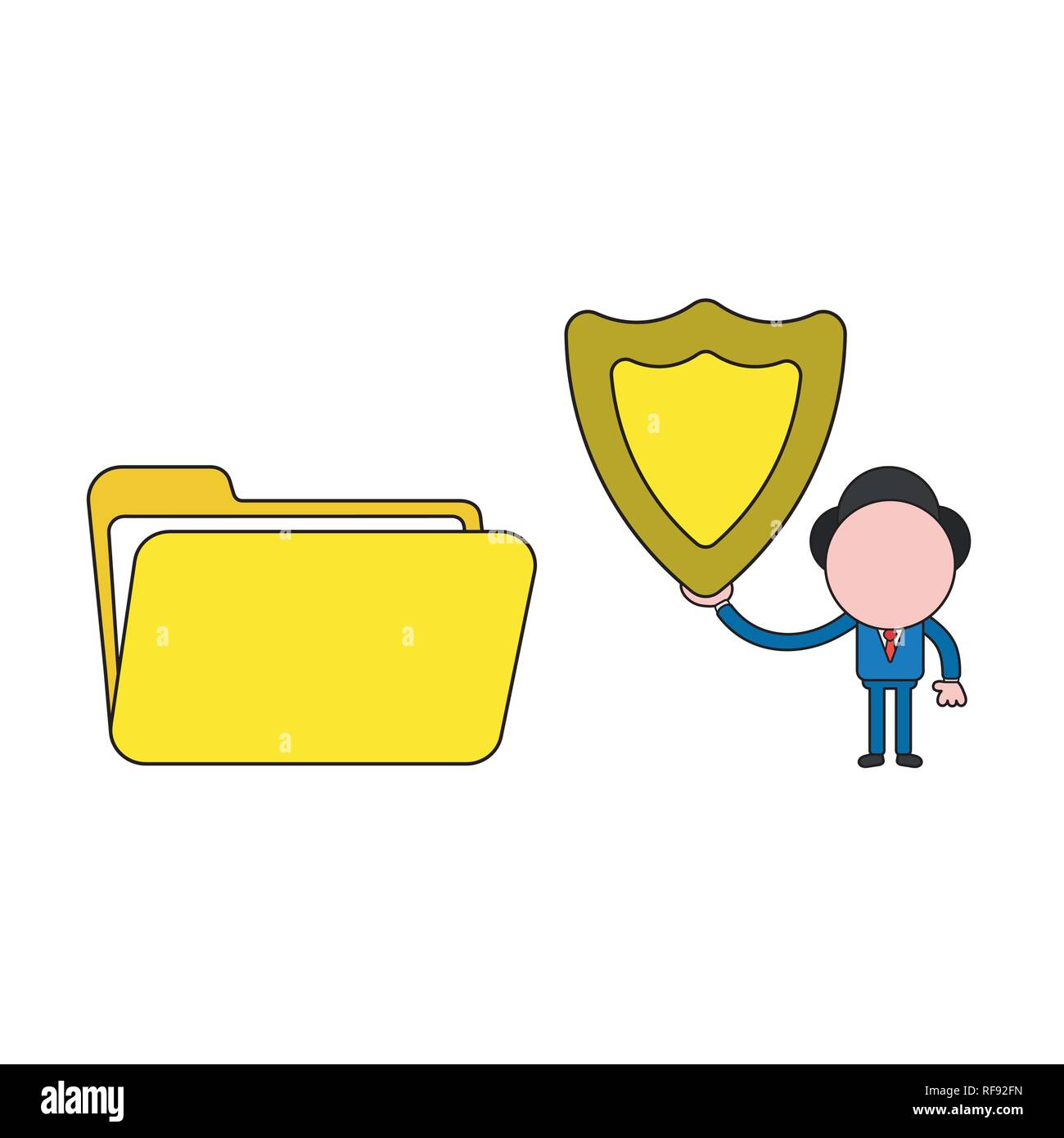 Secret service shield Stock Vector Images - Alamy