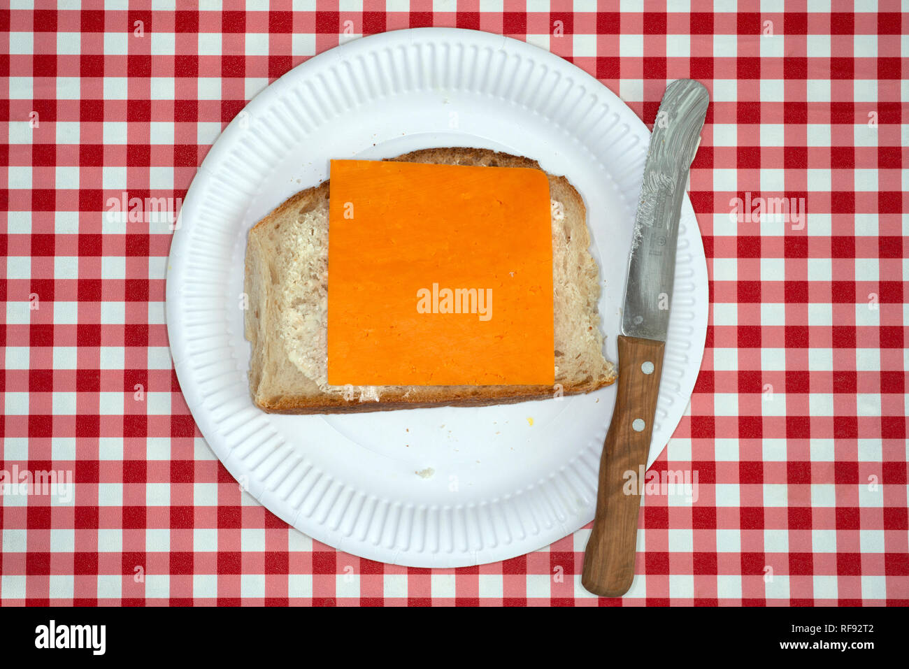 Red Leicester sliced cheese on sourdough bread Stock Photo - Alamy