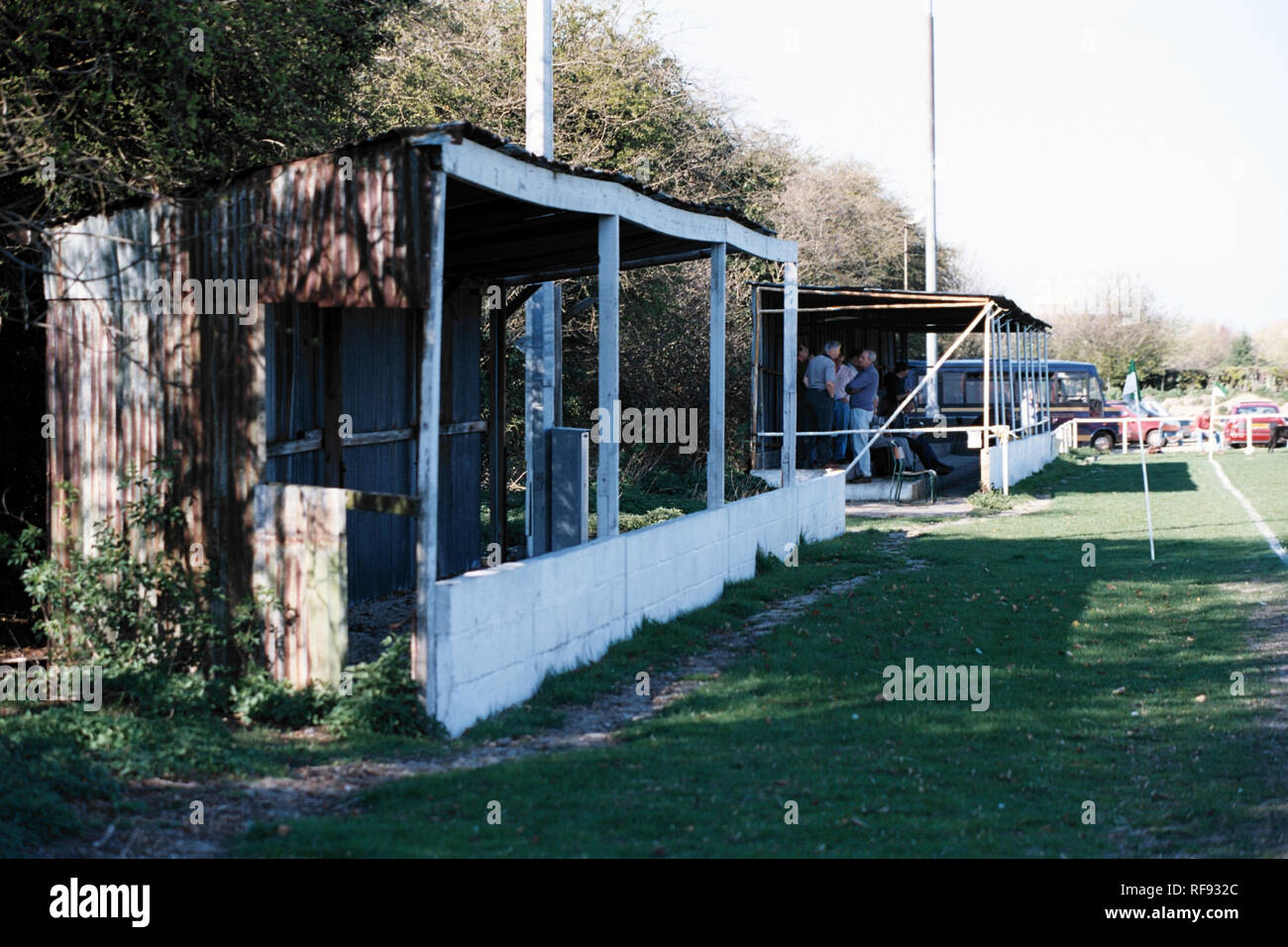 General view of Wantage Town FC Football Ground, Alfredian Park, Manor ...