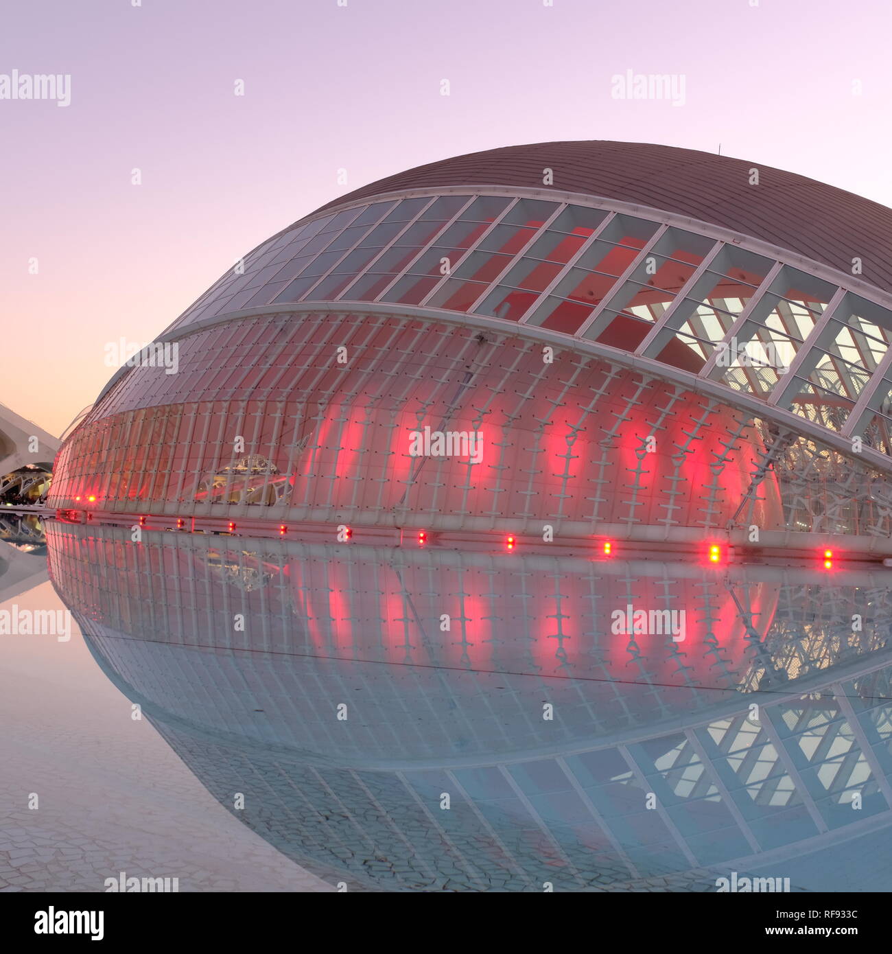 City of Arts & Science Museum Valencia Spain Stock Photo - Alamy