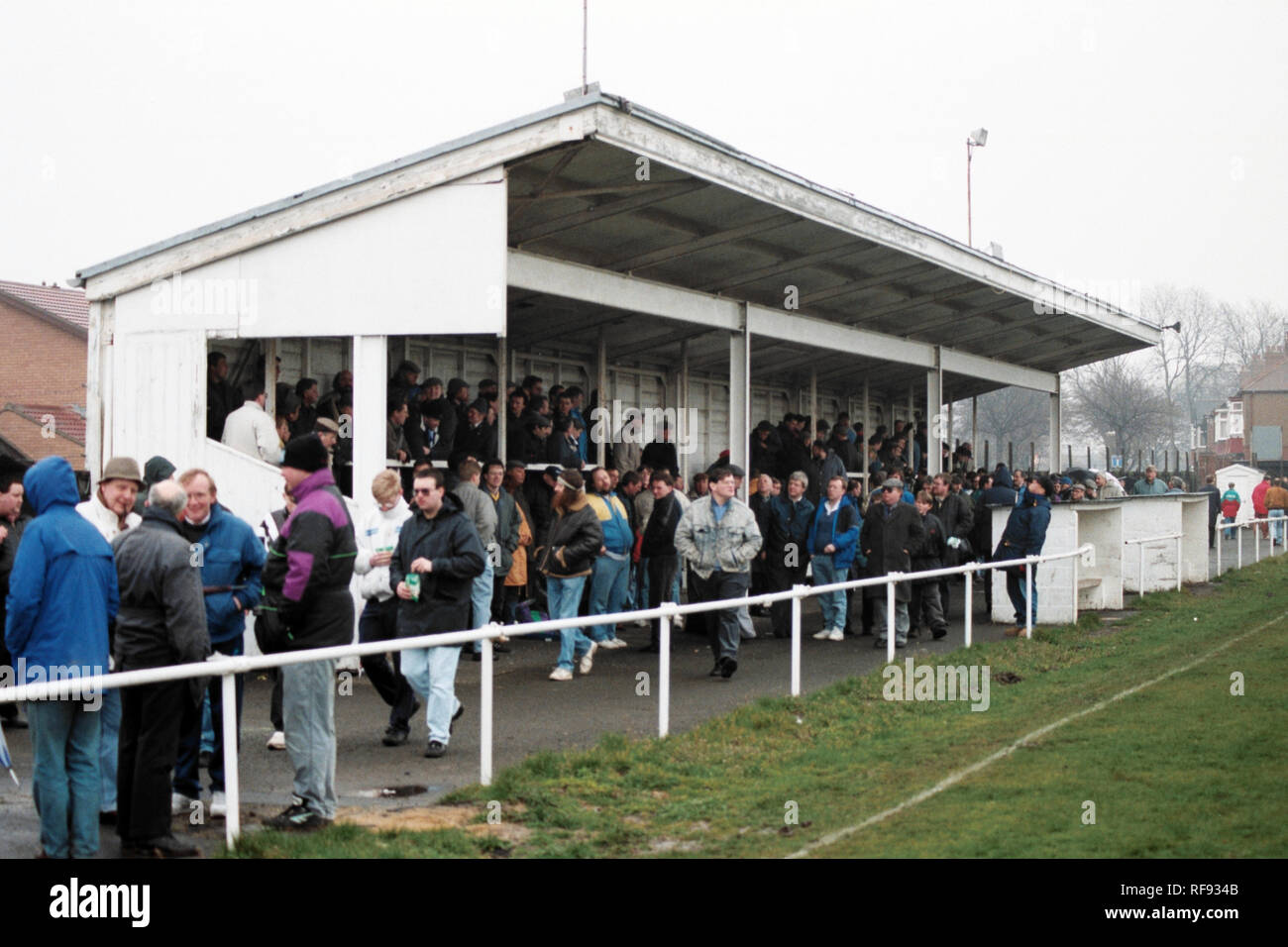 General view of Hebburn FC Football Ground, Hebburn Sports & Social ...