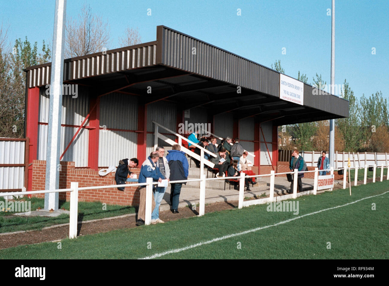 General view of Dunston Federation Brewery FC Football Ground ...
